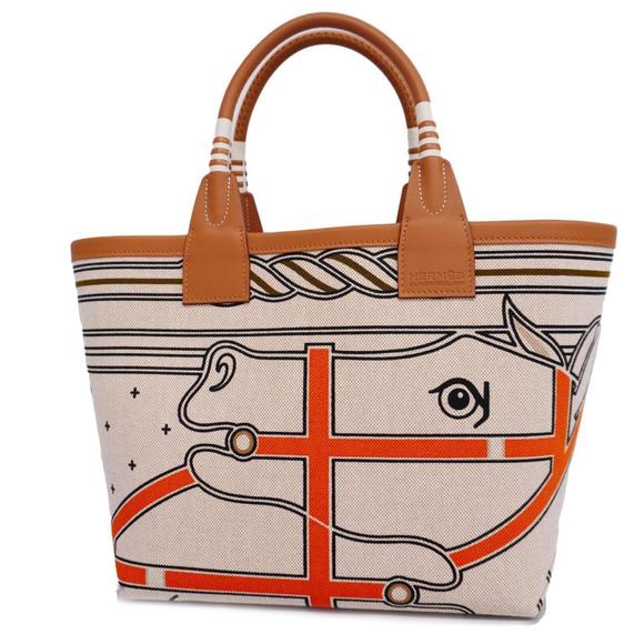 Hermes | Bags | Hermes Tote Bag Steeple 25 B Stamp Toile Ash Ecru ...